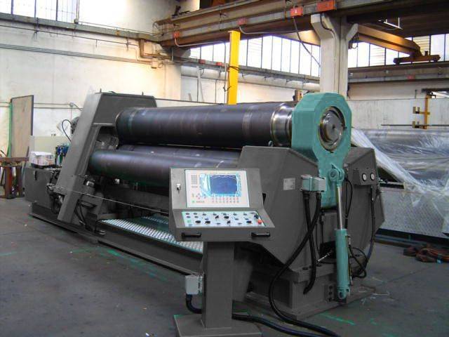 Máy Uốn Thép Tấm 4 Trục | 4 Rolls Plate Bending Machine – Tag Pipe