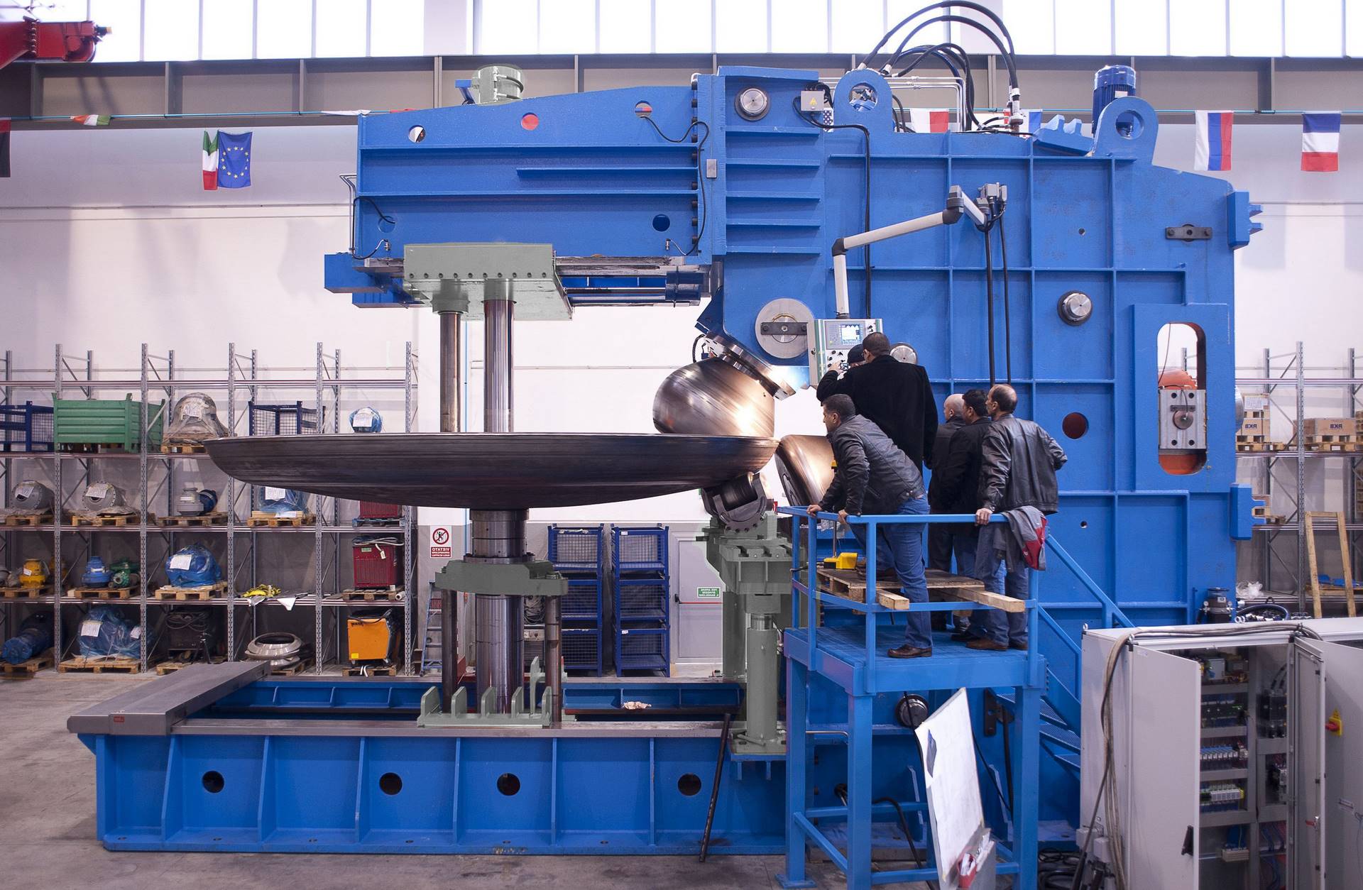 Máy Viền Mặt Bích HSM | HSM Flanging Machines – Tag Pipe